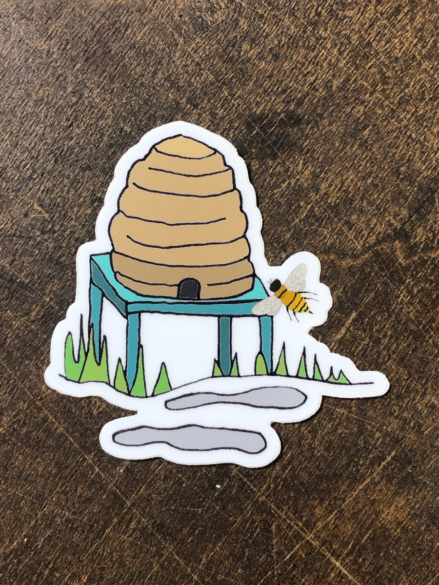 Beehive Sticker – Peters Valley Gallery